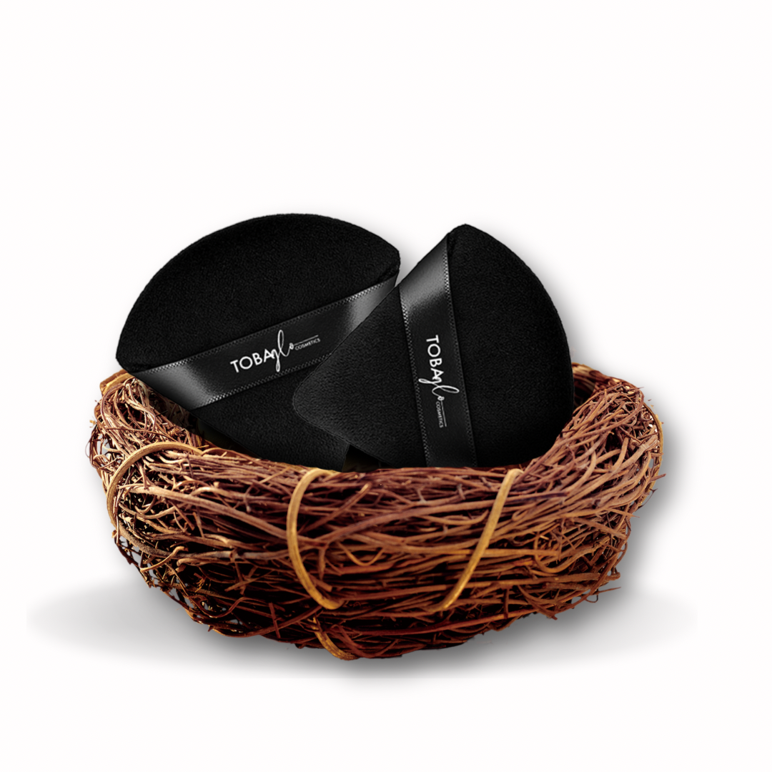 WHITE-LINED TANAGER BEAK POWDER PUFF – TOBAGLO COSMETICS Ltd.